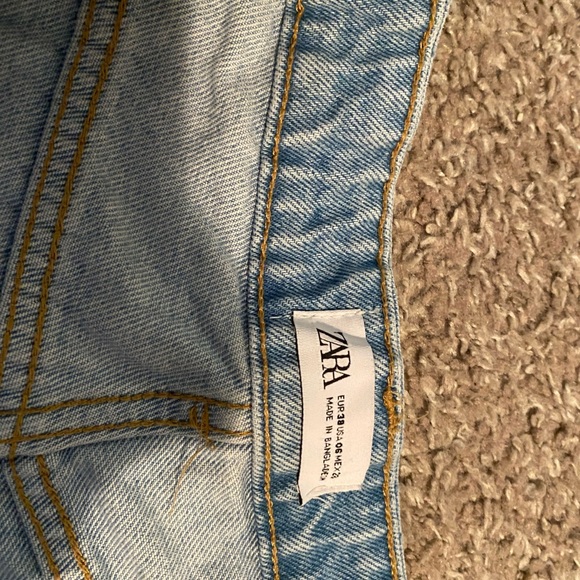 Zara | Shorts | Zara Ripped Jeans Shorts | Poshmark